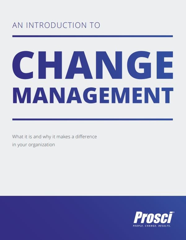 The Three Phases of Change: Prepare, Manage and Sustain The Three Phases of Change: Prepare, Manage and Sustain